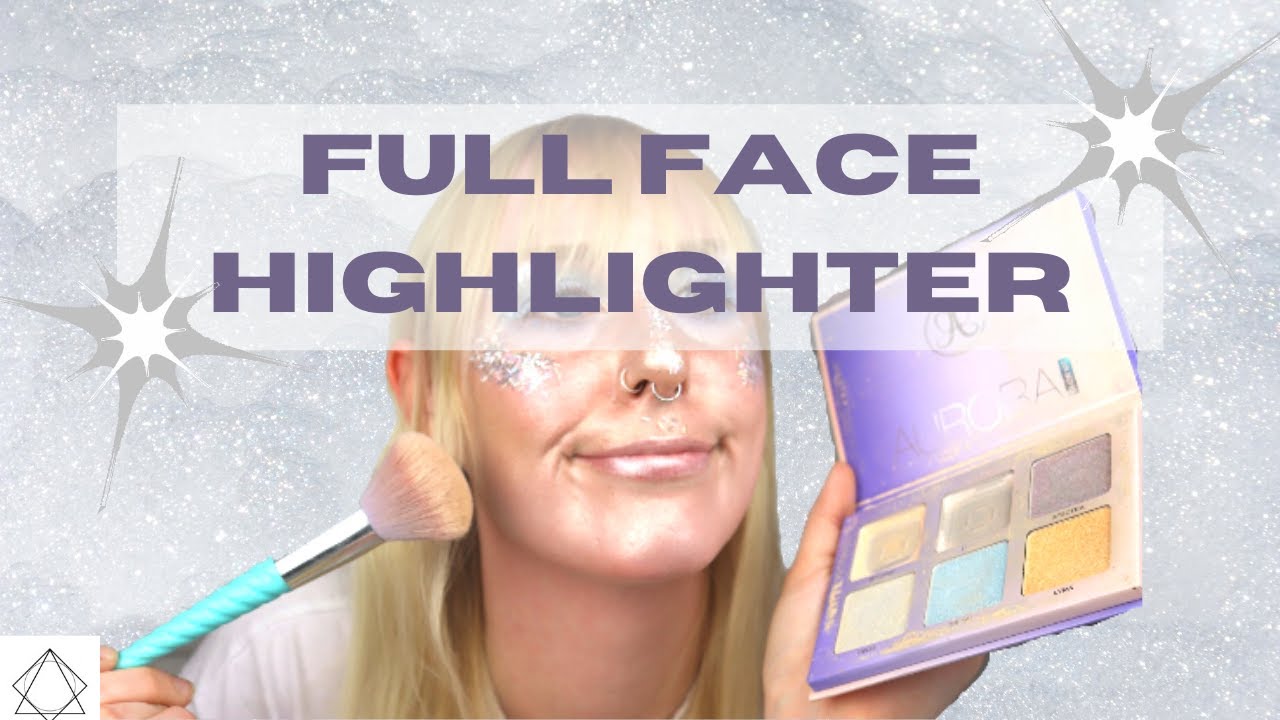FULL FACE USING ONLY HIGHLIGHTERS CHALLENGE | JENNIFER MCGINN | - YouTube