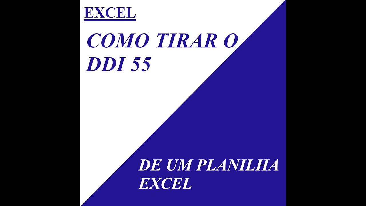 COMO TIRAR O 55 DO TELEFONE RAPIDINHO... - YouTube