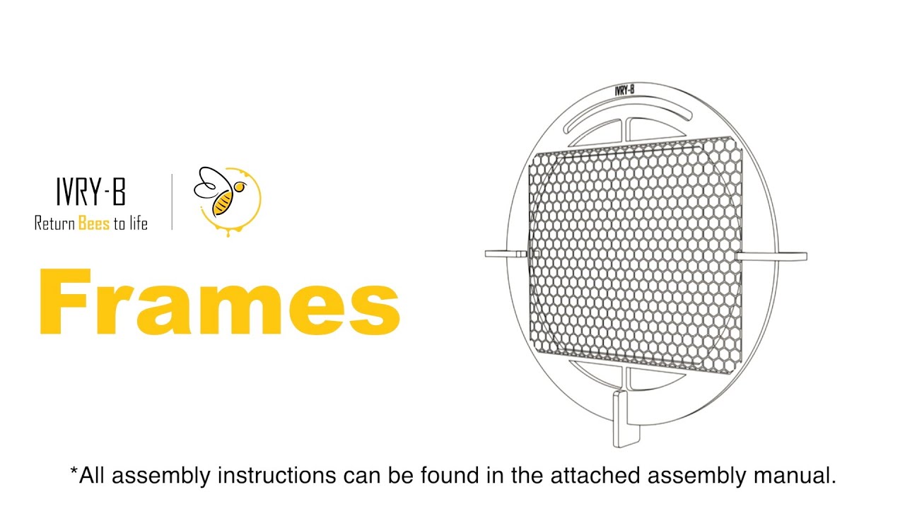 Frames - Ivry-B - Beehive Assembling Instructions - YouTube
