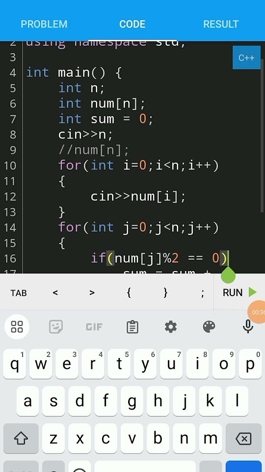 Sum Of Even Integers In An Array Cplusplusprogramming Array Shorts Youtube 1109