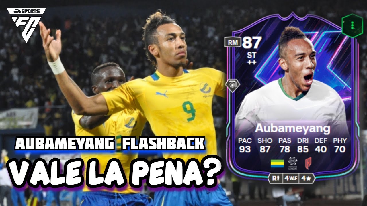 VALE LA PENA AUBAMEYANG FLASHBACK EN FC 25 | PLAYER REVIEW - YouTube