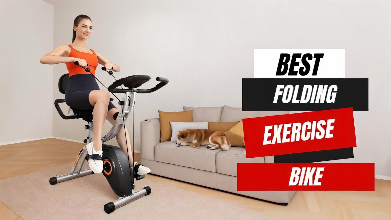 Top 5 Best Folding Exercise Bikes | Compact Fitness Solutions! - YouTube