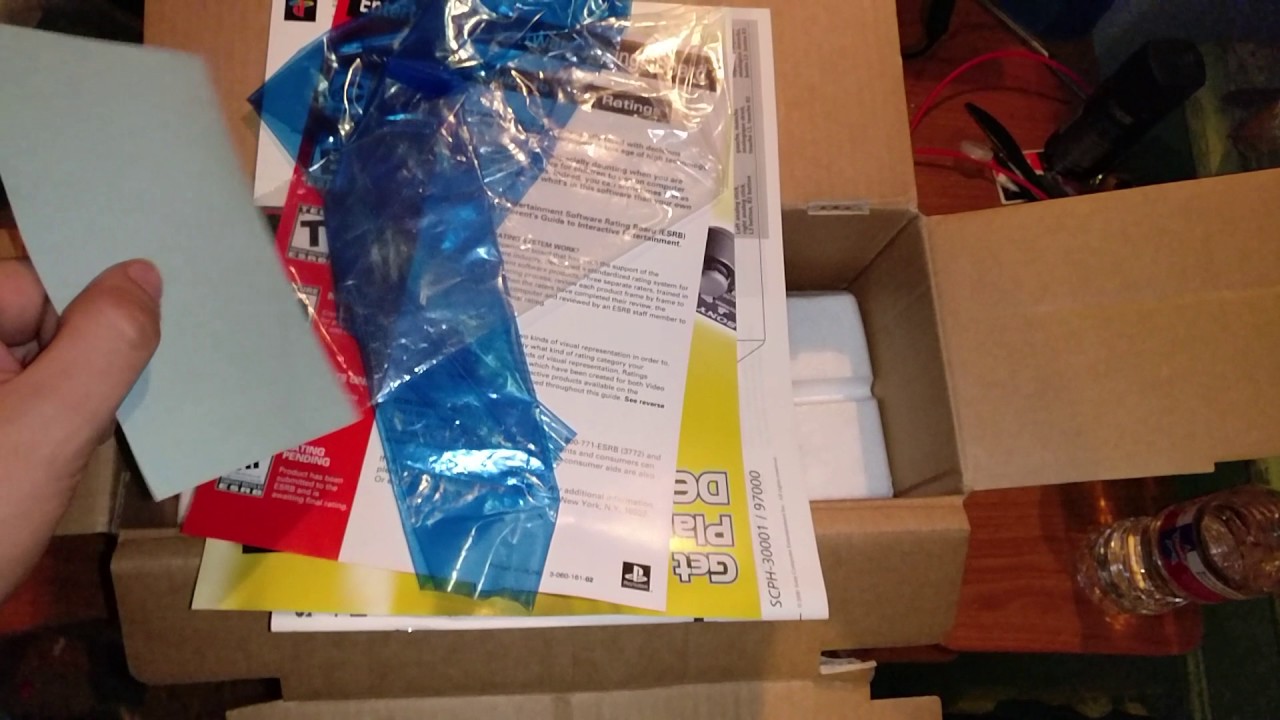 In Box PlayStation 2 3000 Unboxing - YouTube
