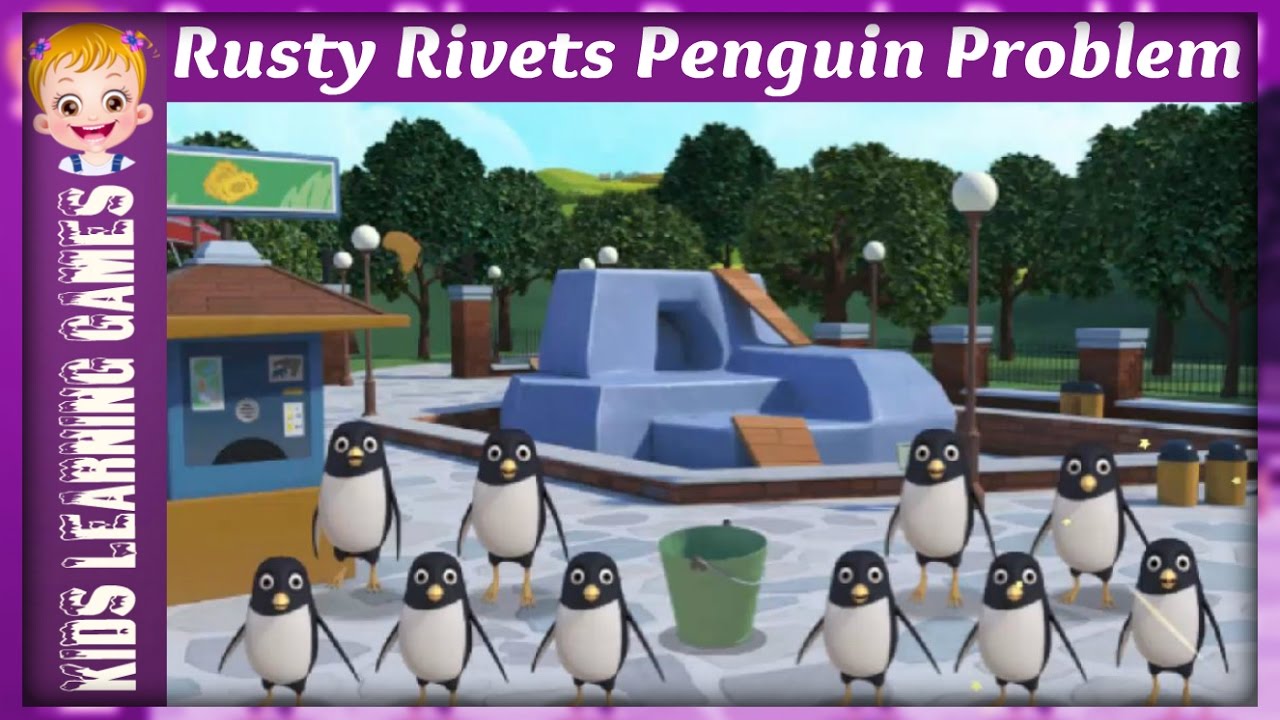 rusty rivets games: rusty rivets penguin problem - YouTube