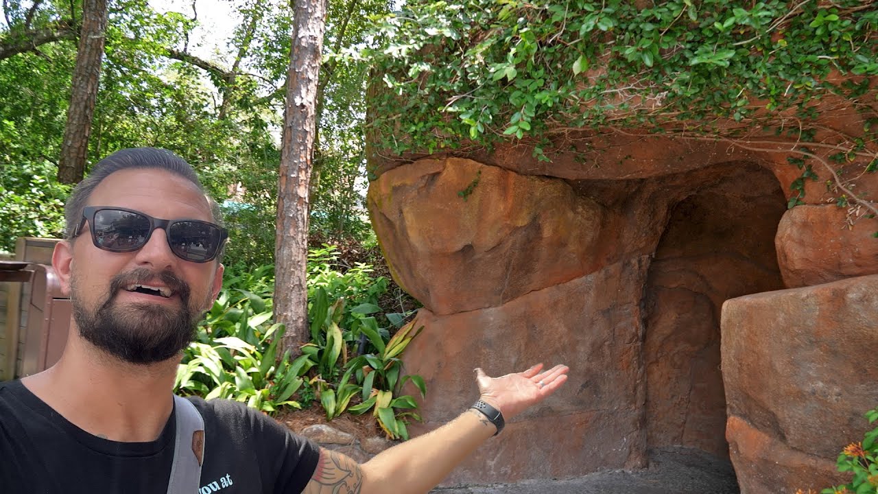 Exploring The Caves At Disney World's Magic Kingdom! | Doing Things We ...