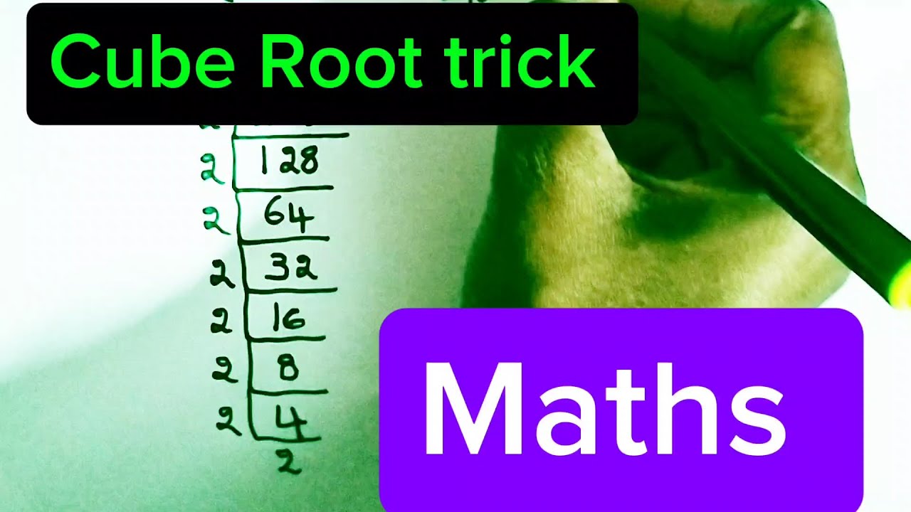 Cube Root Trickmathstricks Youtube 4145