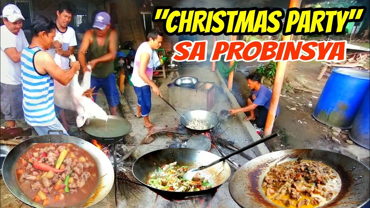 Simpleng handaan at Salo salo ng buong tropa (Christmas party) Edition ...