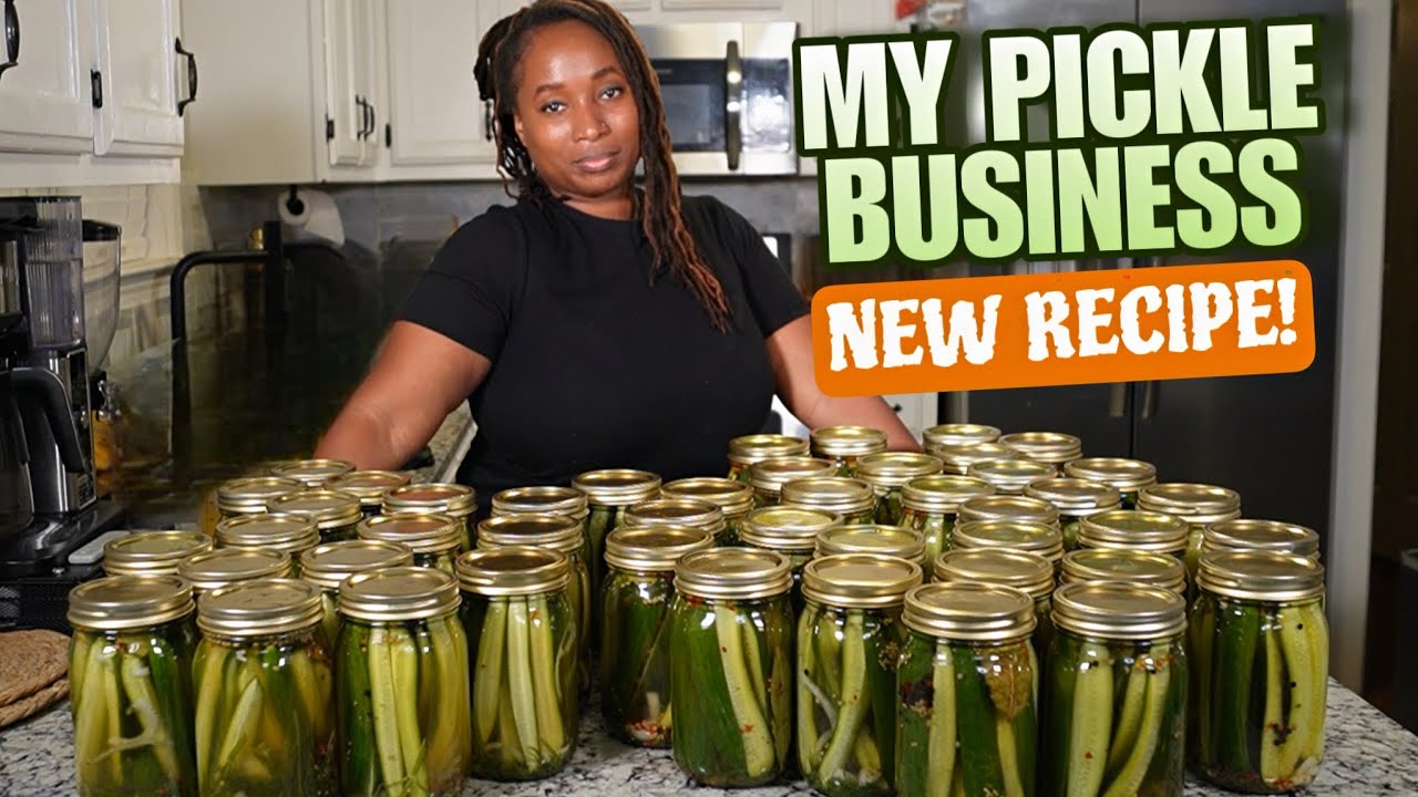 Introducing a Brand NEW Pickle Recipe | Building My Pickle Business ...