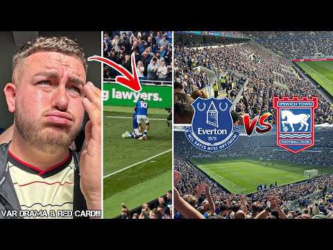 THE LUCKIEST GOAL EVER at EVERTON vs IPSWICH TOWN...