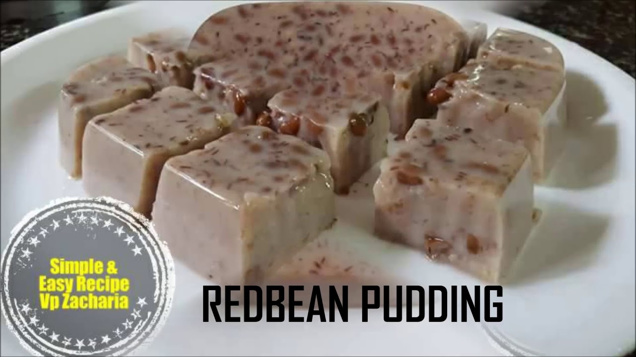 REDBEAN PUDDING - YouTube