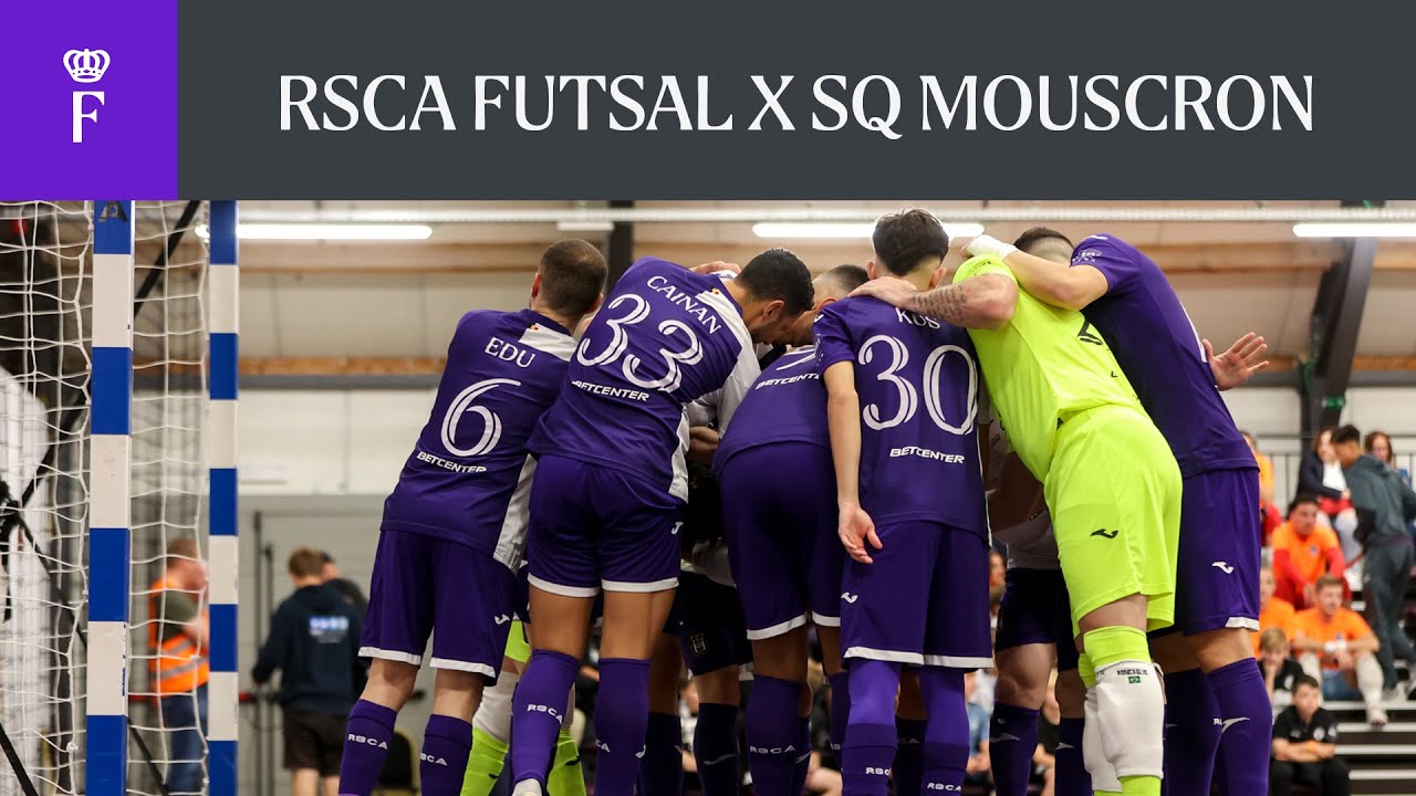HIGHLIGHTS Belgian Futsal League: RSCA Futsal - Squadra Mouscron | 2023 ...