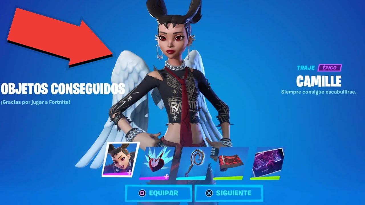 COMO CONSEGUIR LA NUEVA SKIN RATA CAMILLE Y SU PAQUETE en FORTNITE ...