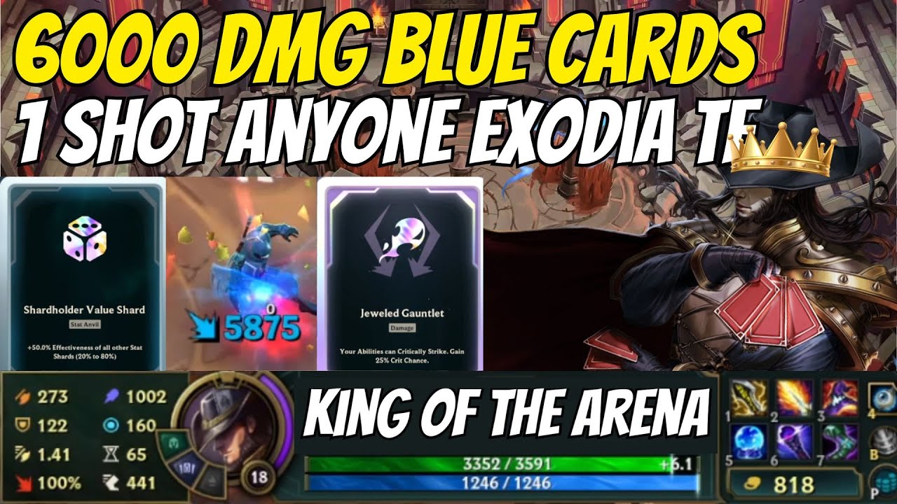 One-Shotting Tanks with Stat Shard TF Blue Cards | King Of The Arena ...