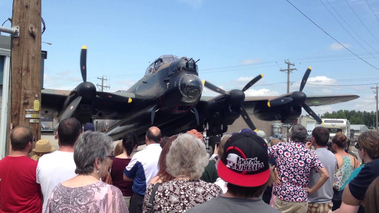 Avro Lancaster Bomb Hatch Open - YouTube