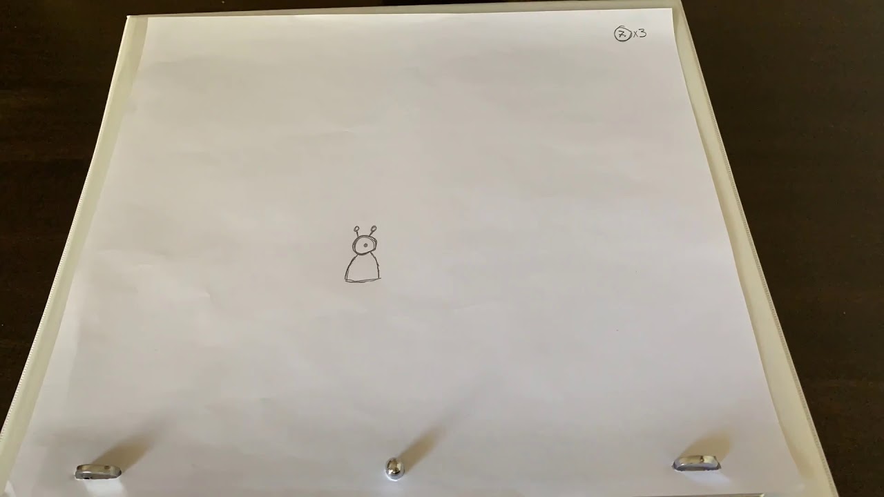 Paper animation test #1 - YouTube