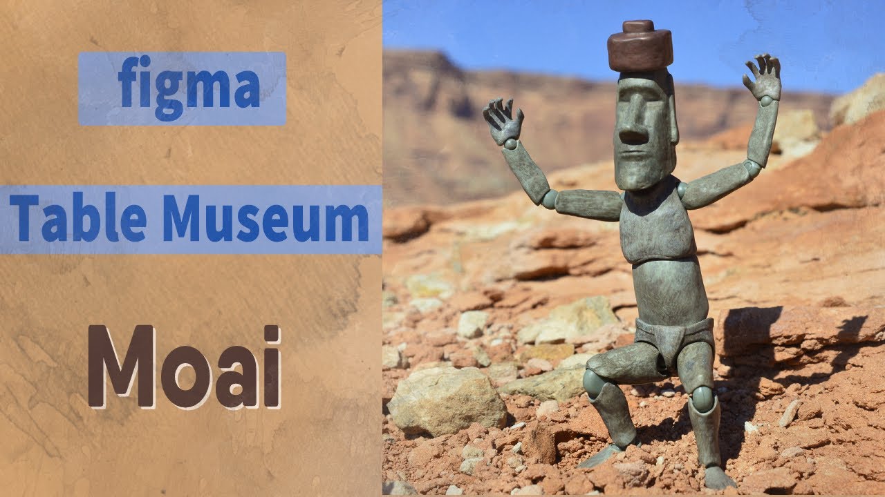 figma Table Museum Moai - YouTube