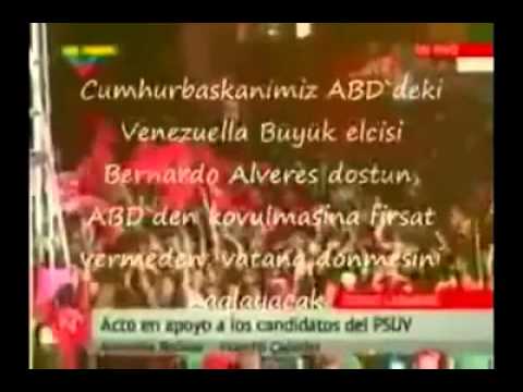 Hugo Chavez'in ABD elçisini kovduğu efsane konuşma