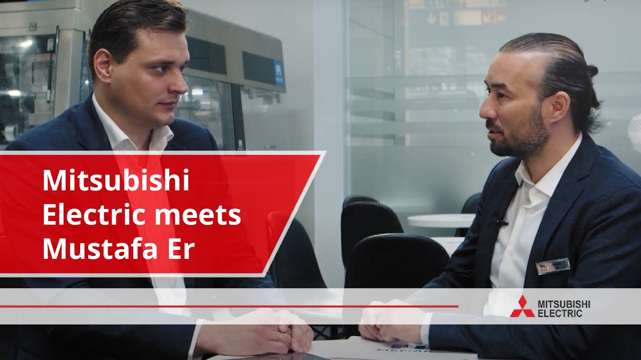 Mitsubishi Electric meets Mustafa Er from MEMAK - Interpack 2023 - YouTube