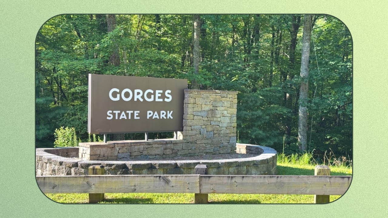 Camping trip to Gorges State ParK, NC - YouTube