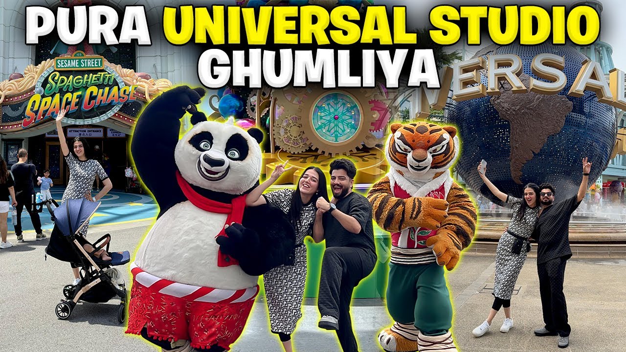 Pura Universal Studios Ghumlia🤩 | Games Ki Chakar Main 1000 Dollar Lag Gaye 💔 | Zaraib Vlogs ...
