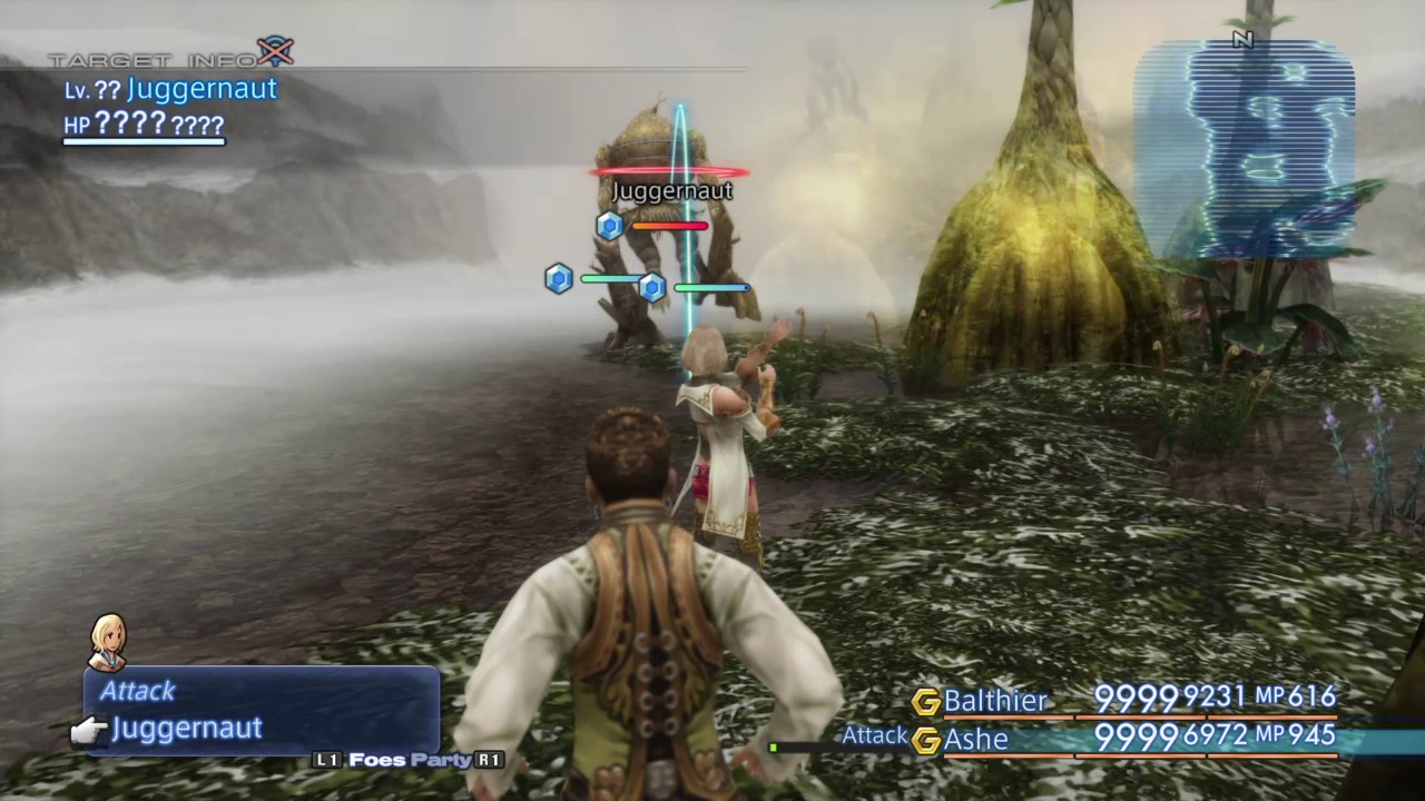 Final Fantasy XII: The Zodiac Age Rare Monster Juggernaut - YouTube