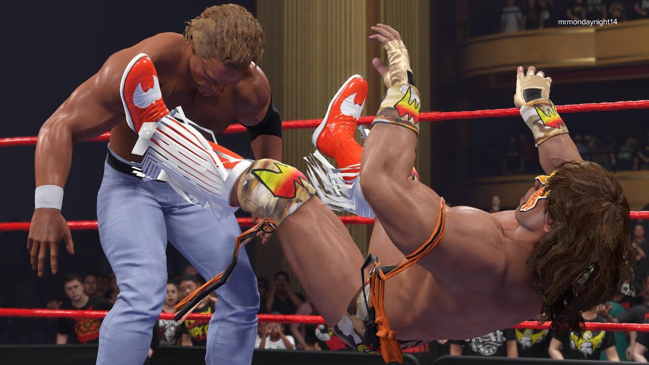 WWE 2K24 SYCHO SID VS ULTIMATE WARRIOR WWE HEAVYWEIGHT CHAMPIONSHIP ...