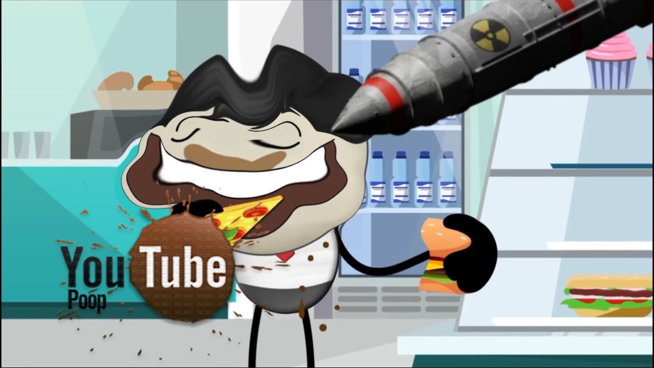 YTP Aumsum eats too much and blows up - YouTube