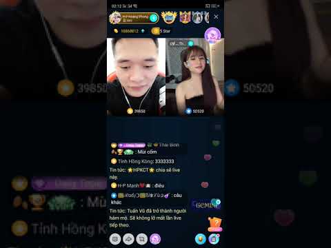 Bigo: đêm hoàng phong hỏi 10 câu hỏi thật lòng vs em xinh tươi 6/6/2019