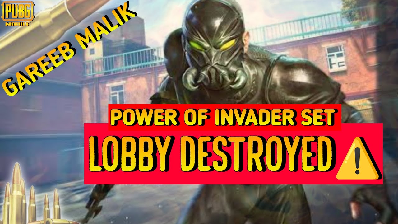Invader set power | Gareeb Malik | PUBG MOBILE - YouTube