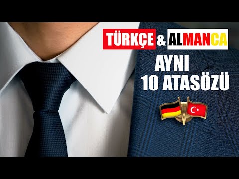 TÜRKÇE VE ALMANCA'DAKİ ORTAK ATASÖZLERİ 🇹🇷🇩🇪 | DİL VE KÜLTÜRÜN EVRENSEL BAĞLARI 🌍✨