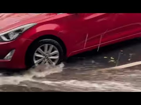 severe storm in Geelong Inside hail Storm, Chaos Queensland - YouTube