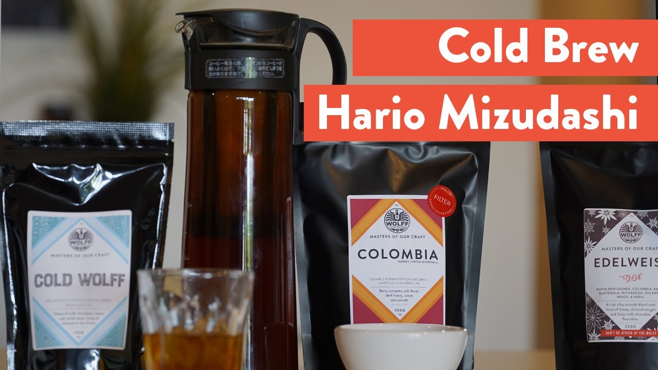 Hario Mizudashi Cold Brewer - YouTube