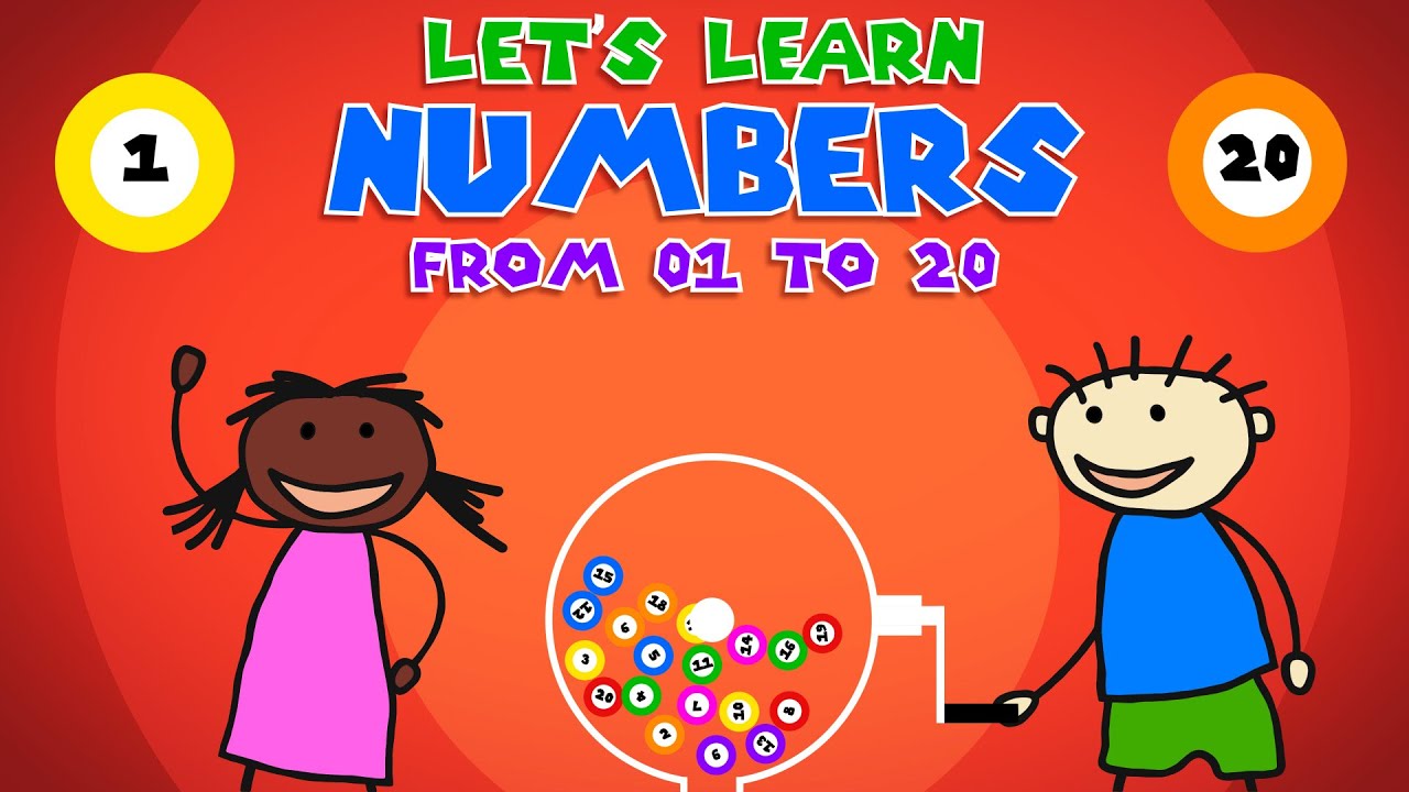 Let's Learn Numbers From 01 To 20 For Kids #04 - YouTube