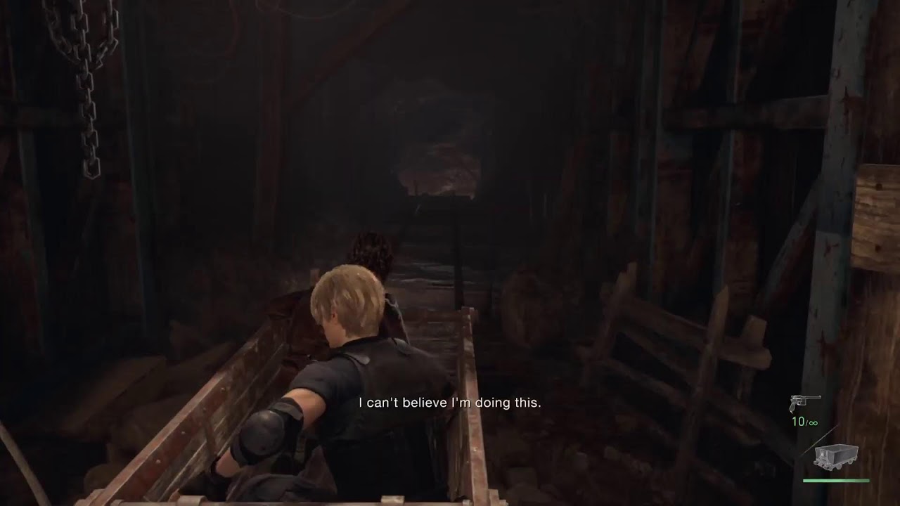 re4 fire gameplay - YouTube