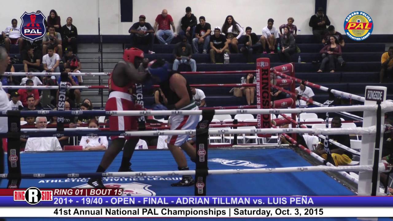 41st Nat. PAL Boxing Tournament | ADRIAN TILLMAN vs. LUIS PEÑA - YouTube