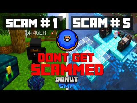 The 5 Biggest Scam Methods on the Donut SMP (How to not get scammed)