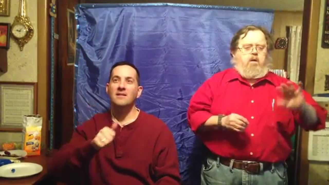 Amazing Grace - Father/Son Sign Language duet - YouTube