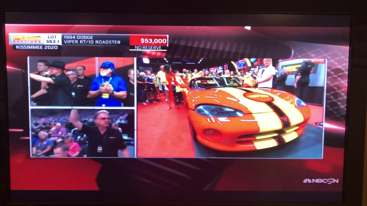 Mecum Hulk Hogan Viper - YouTube