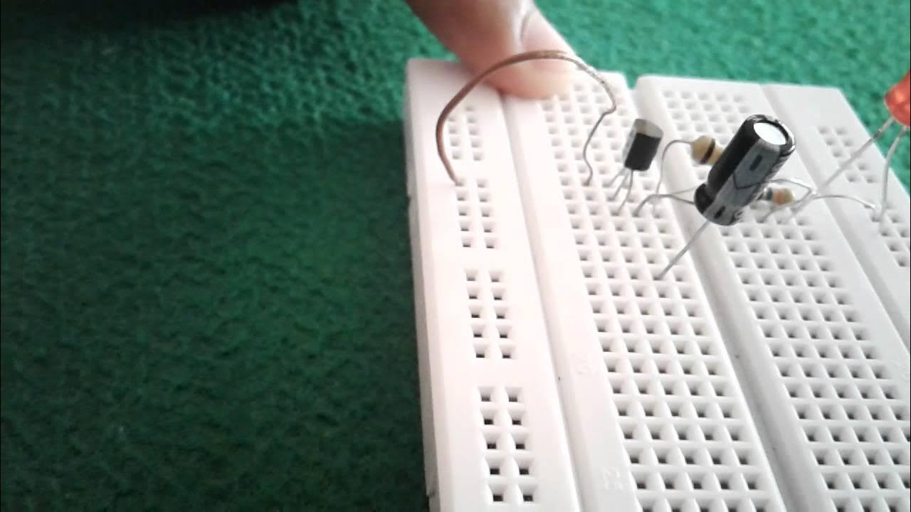 Tutorial membuat rangkain flip flop dengan breadboard - YouTube