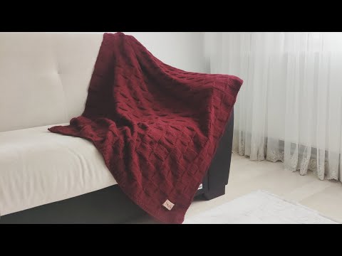 TV battaniyesi | Herkesin kolaylıkla yapabileceği örgü battaniye