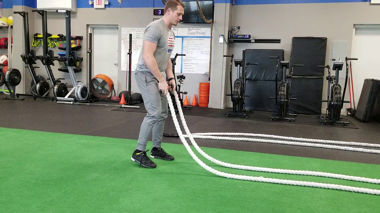 Battle Ropes For Your Core - YouTube