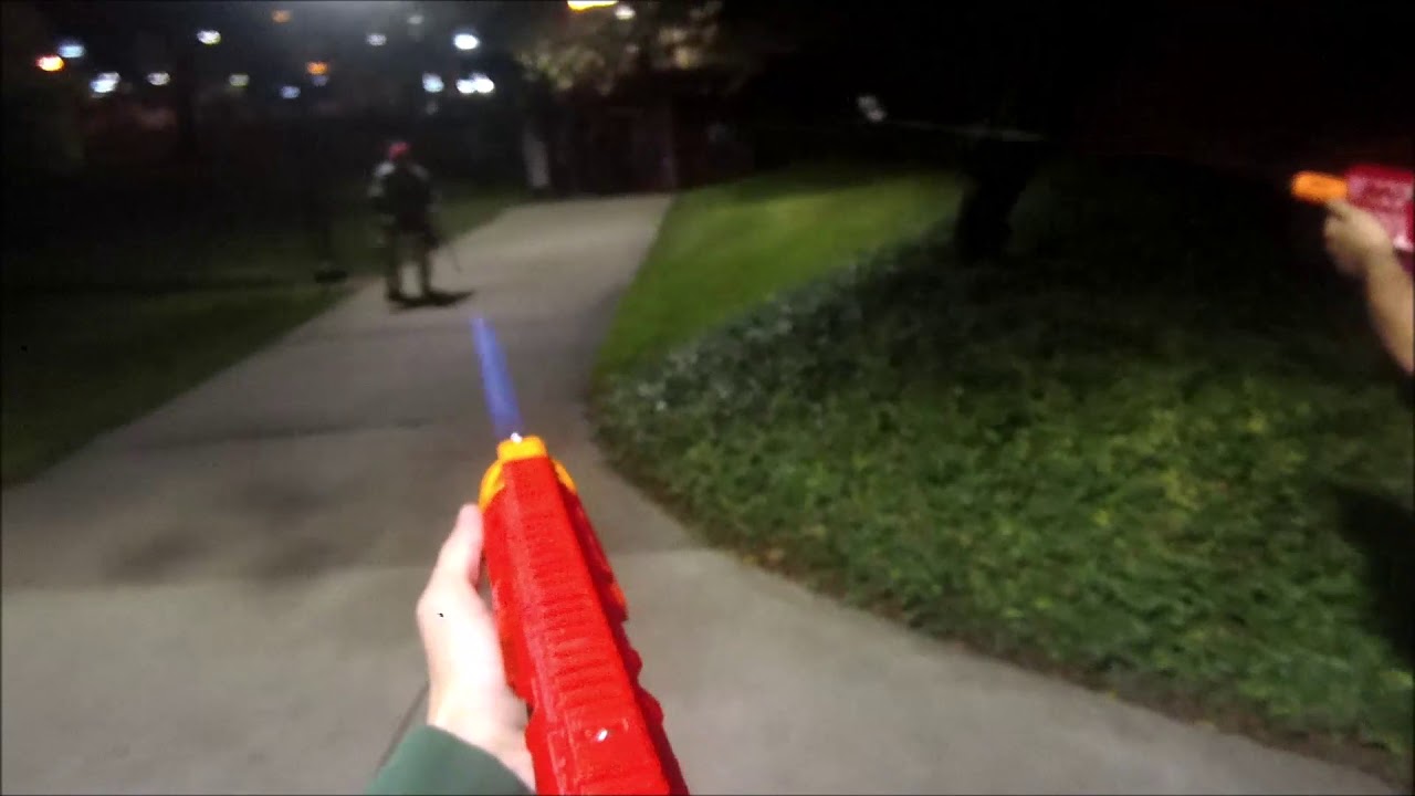 Mega Caliburn - HvZ Testing - YouTube