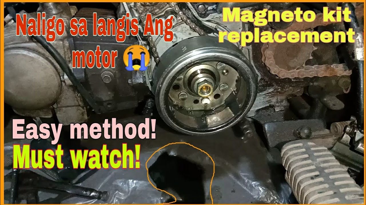 Magneto Kit Oil Seal Replacement (Step by step tutorial) - YouTube