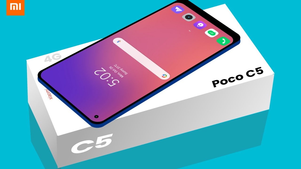 Poco C5,6GB RAM,Helio G20, Coming soon with 48MP Camera lens - YouTube