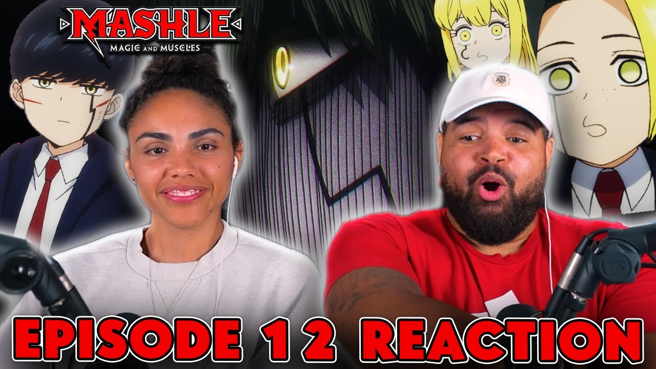 MASH VS CELL | Mashle: Magic and Muscles Episode 12 Reaction - YouTube
