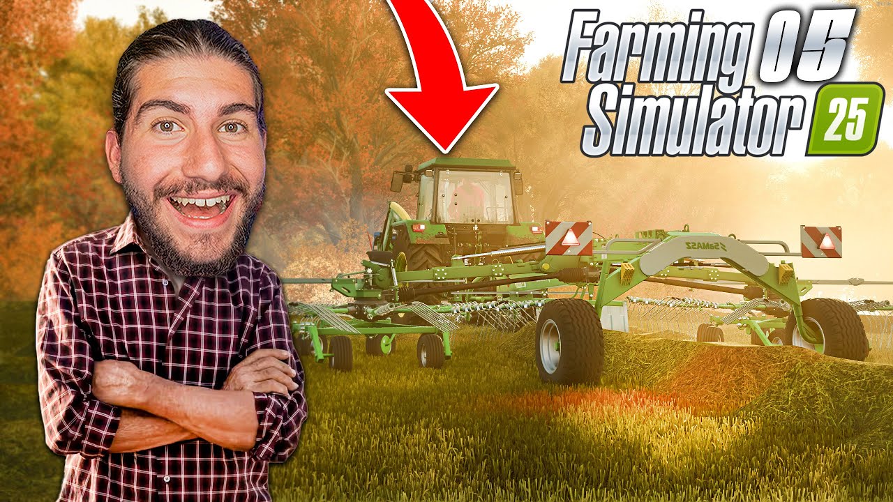 Κόψαμε το πρώτο μας γρασίδι! | Farming Simulator 25 - YouTube