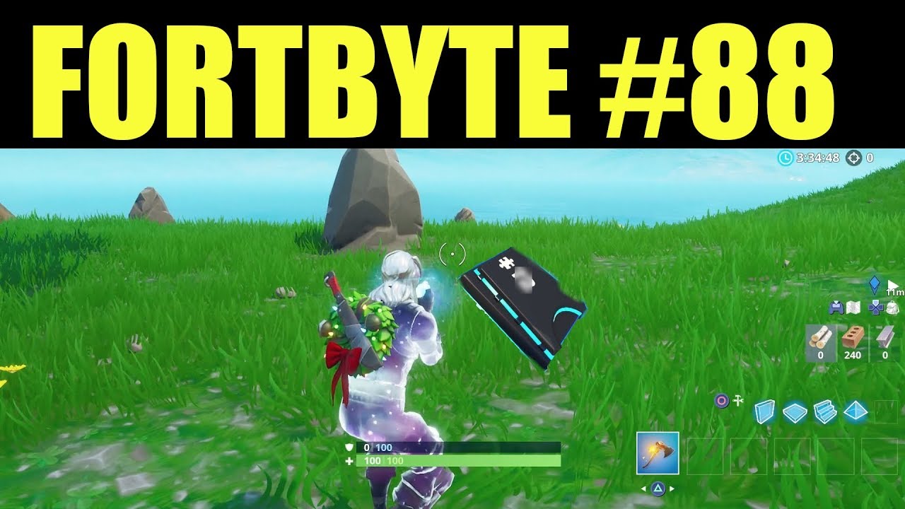 Fortbyte #88 Location - Found Somewhere within Map Location J3 ...