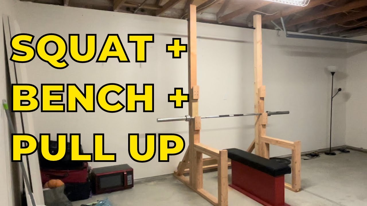 Squat Rack Time Lapse Build - YouTube