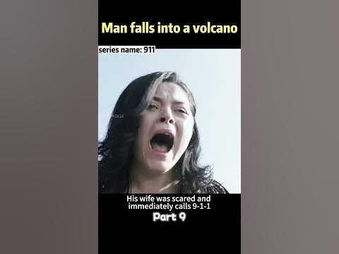 Man falls into a volcano during sudden eruption. - YouTube