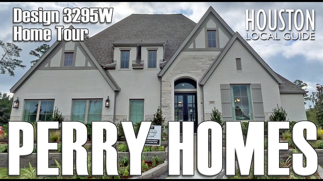 Design 3295W - Perry Homes New Construction - YouTube